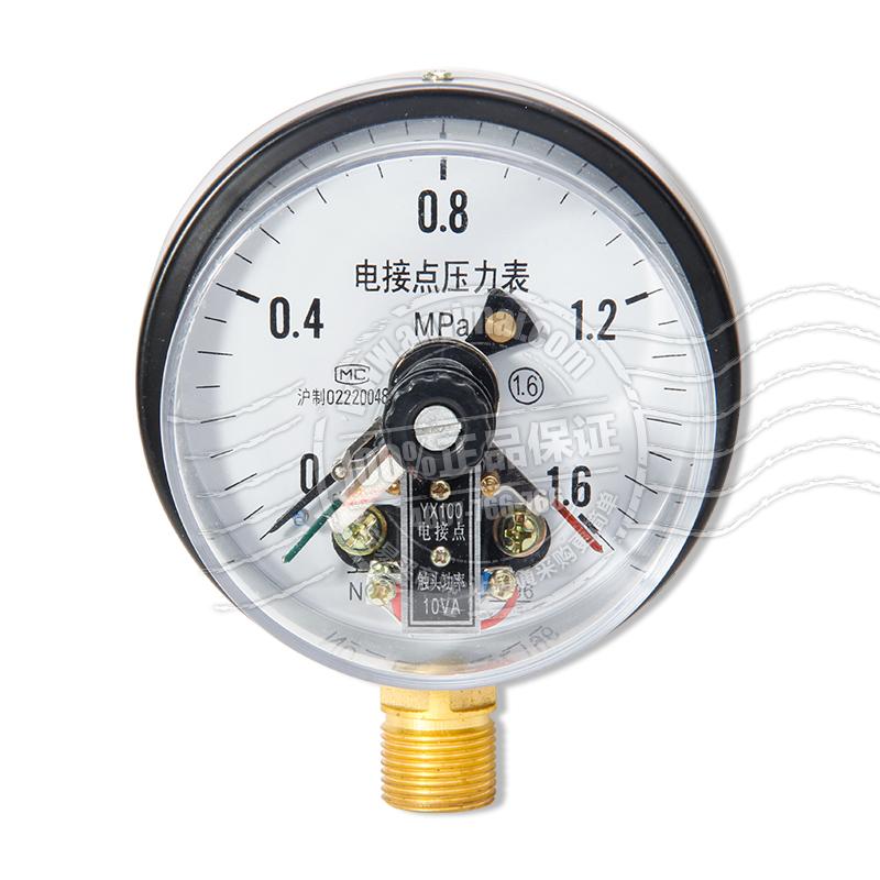 天川仪表 YX-100电接点压力表 触点式压力表 水泵控制压力表 φ100 0-0.6MPa M20*1.5 径向_压力表_管路部件_水系统_安易买-暖通空调工程行业全系统服务商城