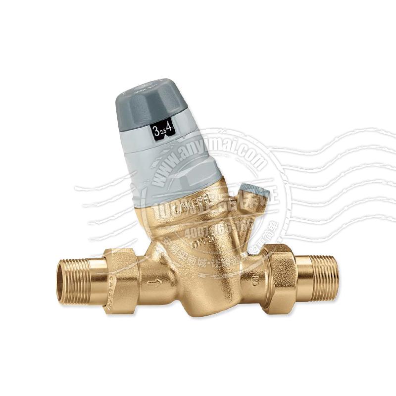 卡莱菲 CALEFFI 535050可视调节型减压阀 DN20 G3/4外螺纹（6分管螺纹）出口压力1~6bar可调_减压阀_功能阀门_水系统_安易买-暖通空调工程行业全系统服务商城